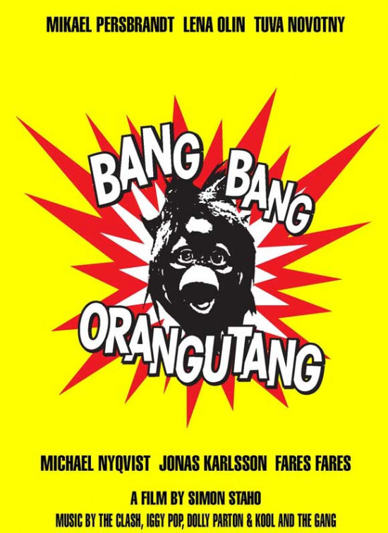 Posterazzi Pop Culture Graphics Bang Orangutang Movie Poster - Unframed ...