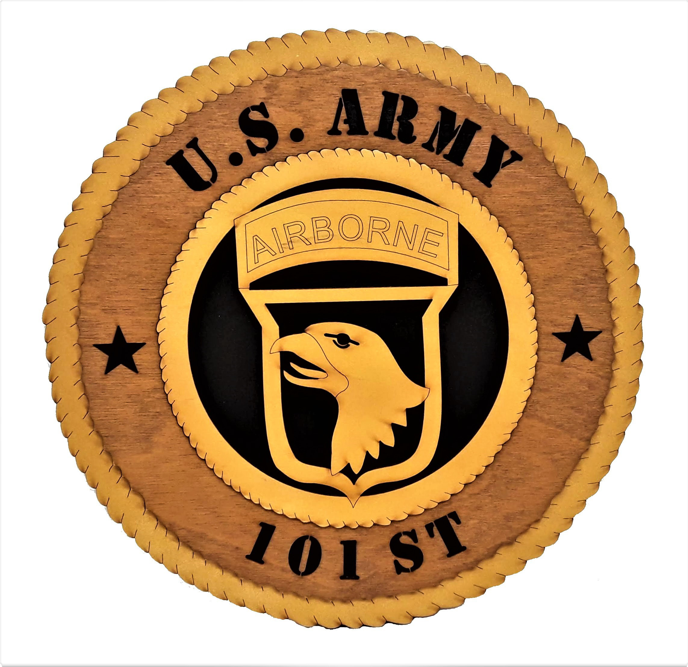 Wood Art USA 101St Airborne Wall Décor | Wayfair
