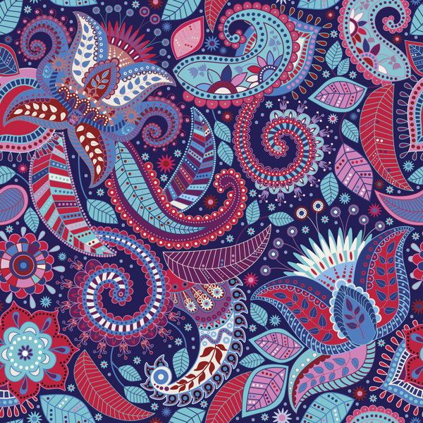 Bungalow Rose Ethnic Pattern | Wayfair
