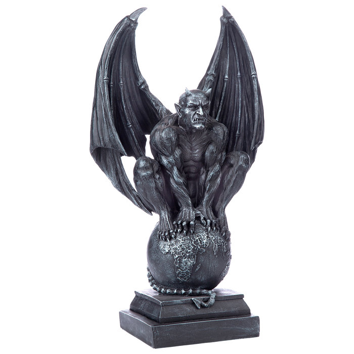 Design Toscano Hellion the Devil Gargoyle Statue & Reviews | Wayfair