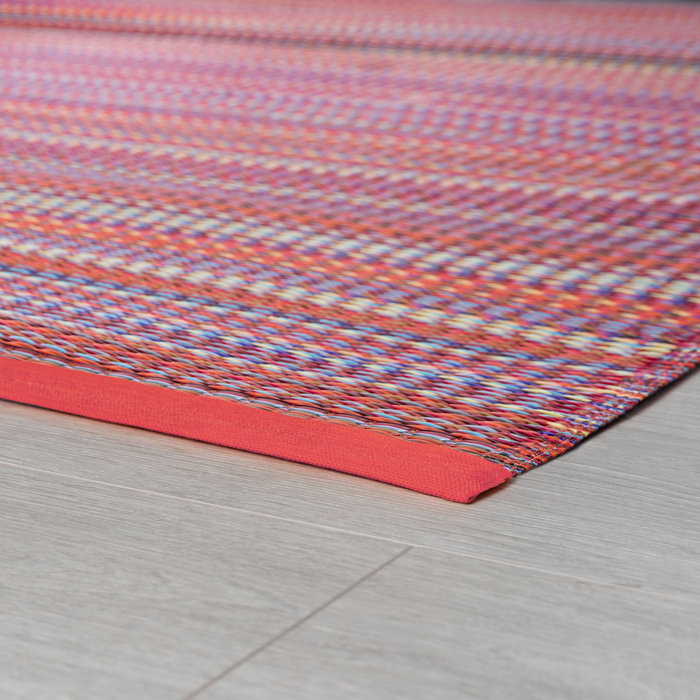 Sol 72 Outdoor™ Acklin Plastic Red Indoor/Outdoor Rug & Reviews | Wayfair