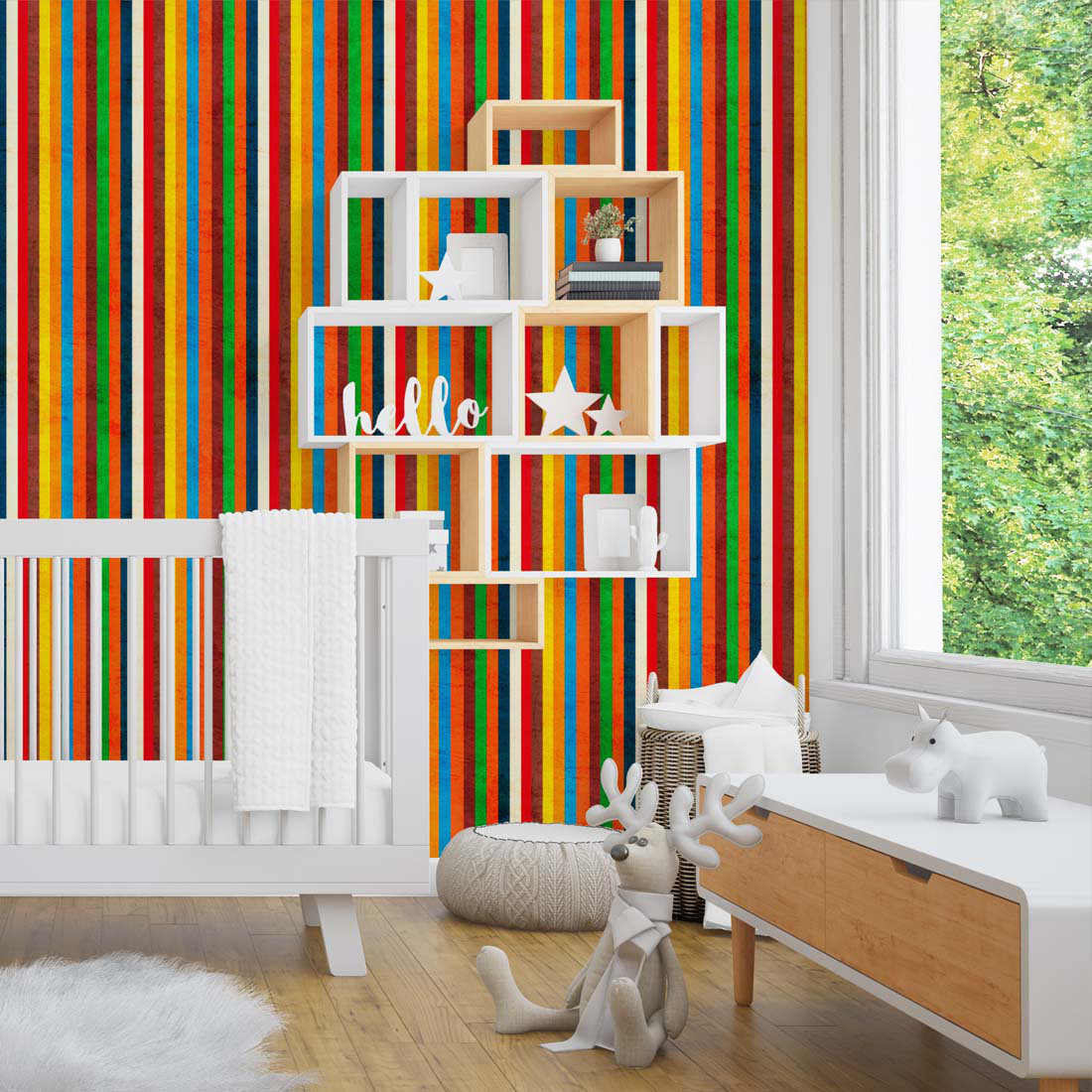 Latitude Run® Mandala 10.5' L x 24" W Peel and Stick Wallpaper Roll ...