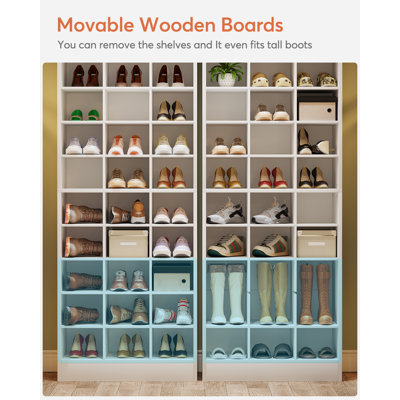 Hokku Designs 30 Pair Shoe Storage Cabinet | Wayfair