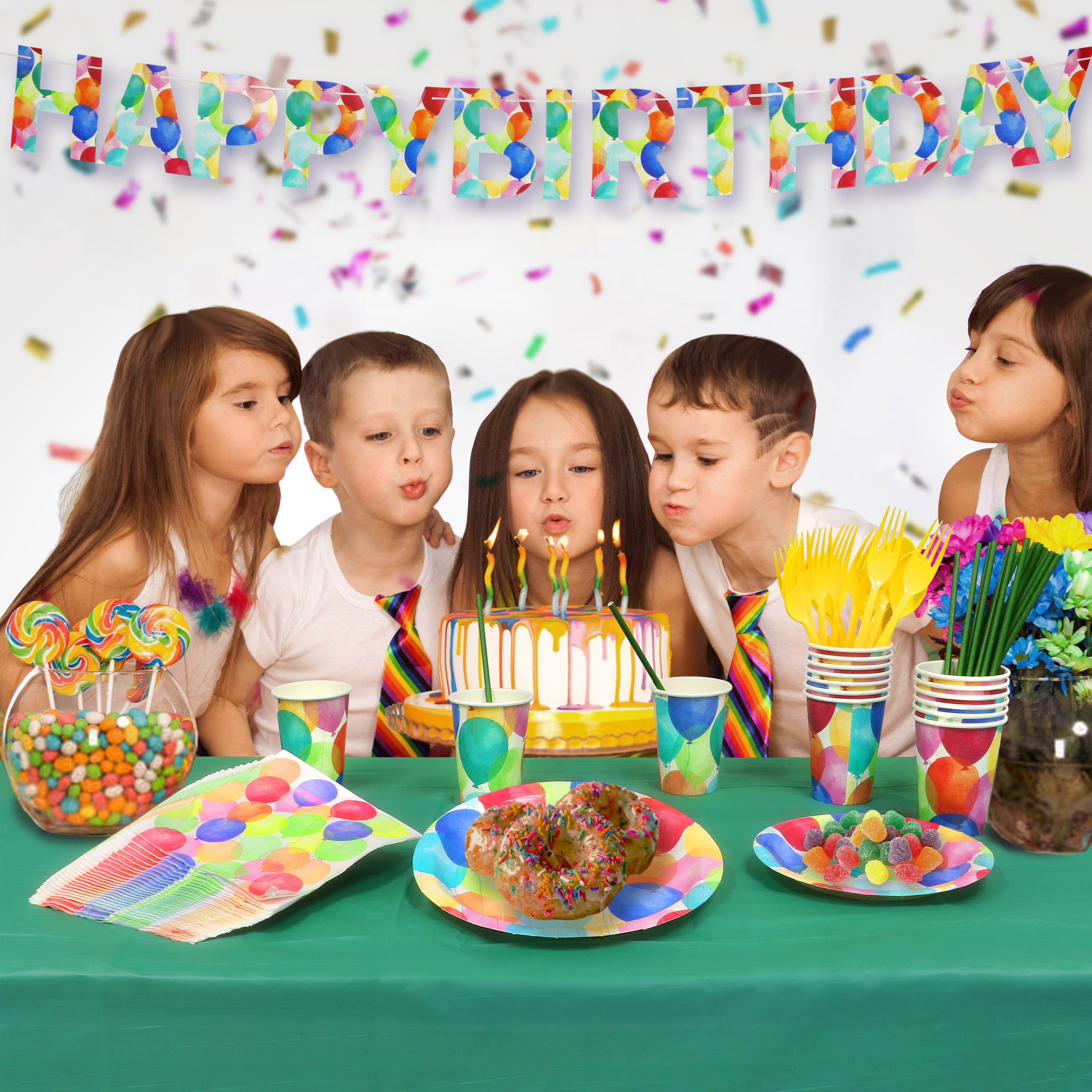 Puleo Birthday Party Accessory Set | Wayfair