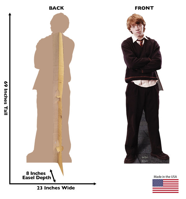 Advanced Graphics Harry Potter Ron Weasley Cardboard Stand-Up & Reviews ...