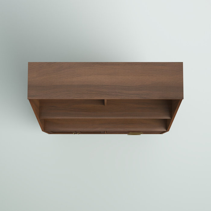 Mercury Row® Metrodora Highboy 48.4" Wide 3 Drawer Sideboard & Reviews ...