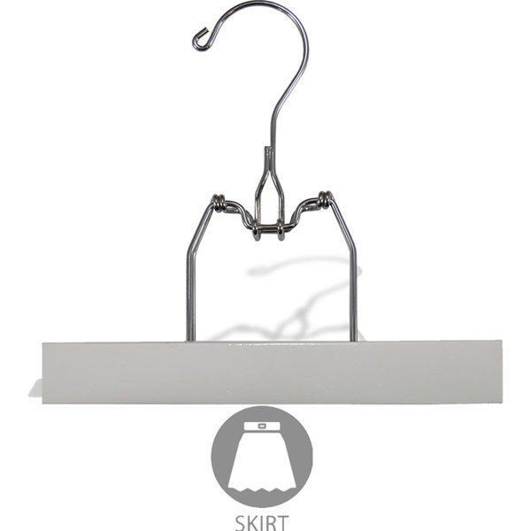 Rebrilliant Wood Clamp Pant Hanger for Skirt/Pants & Reviews | Wayfair