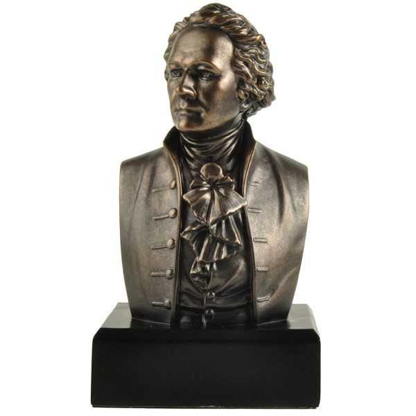 Trinx Canzio Alexander Hamilton Bust | Wayfair