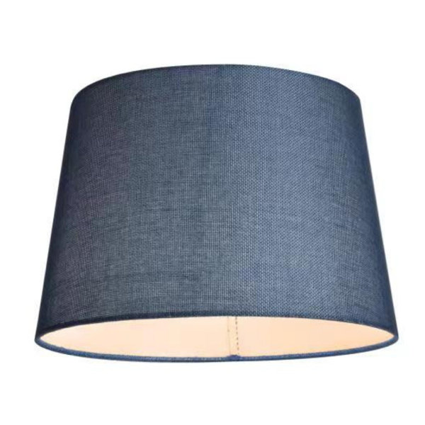 17 Stories Textured Linen Drum Shades 21Cm H Linen Drum Lamp Shade ...