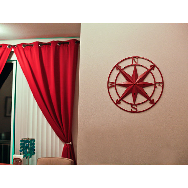 Longshore Tides Compass Rose Wall Décor & Reviews | Wayfair