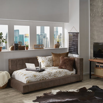 Steelside™ Beckham Upholstered Bed & Reviews | Wayfair