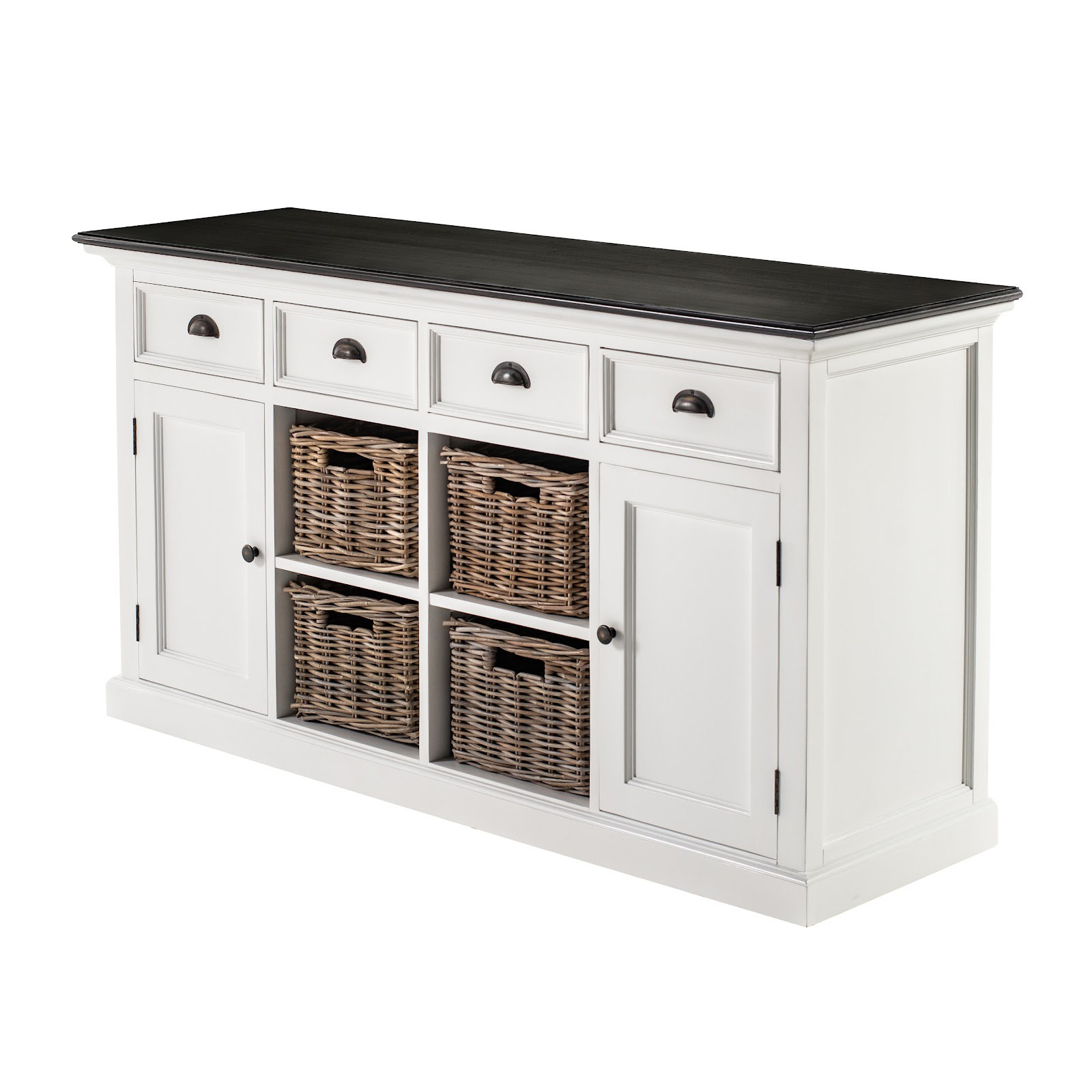 Rosalind Wheeler Chouest 160 Cm Wide 4 Drawer Buffet Table | Wayfair.co.uk