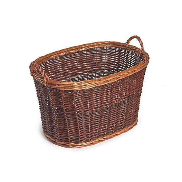 August Grove Hollard Wicker Log Carrier | Wayfair.co.uk