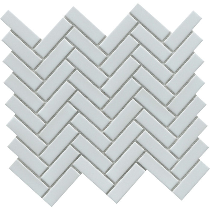 Emser Tile Impact™ 1" x 3" Porcelain Chevron Mosaic Tile & Reviews ...