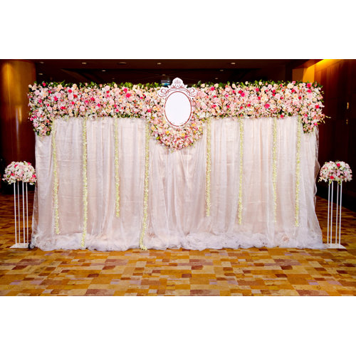 LUVODI Heavy Duty Wedding Backdrop Stand Height Adjustable & Reviews ...