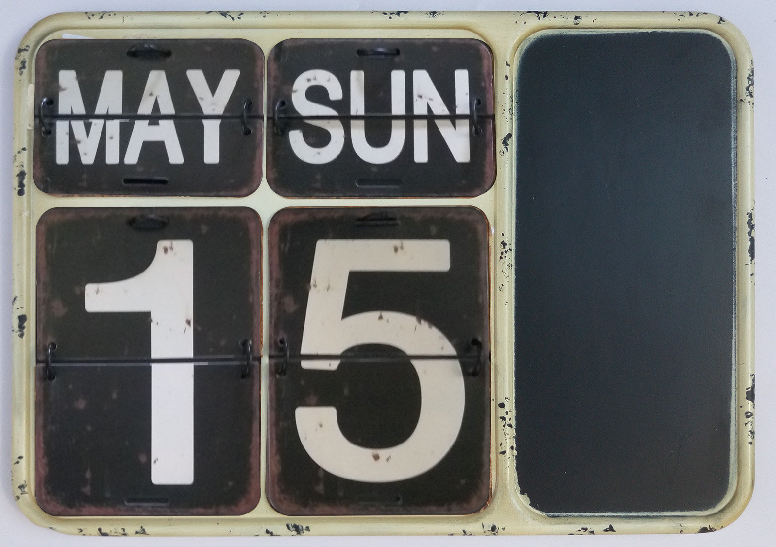 Williston Forge Perpetual Metal Calendar Wall Décor | Wayfair