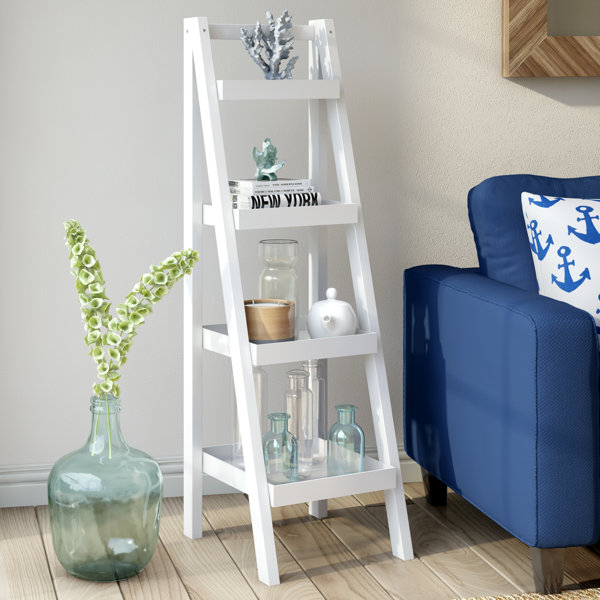 Breakwater Bay Goshen 135.8Cm H x 38Cm W Ladder Bookcase & Reviews ...