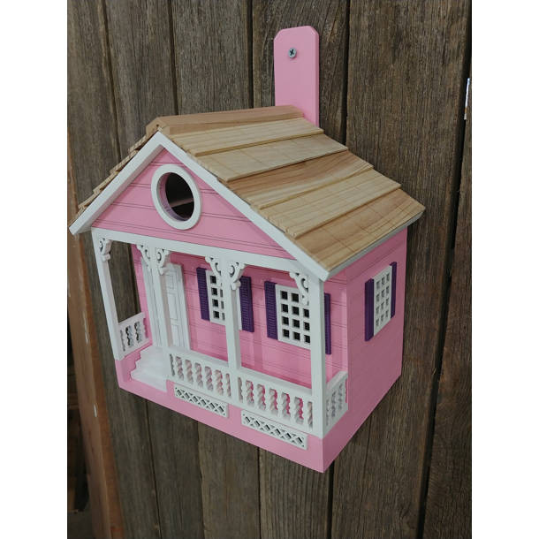 Home Bazaar Classic Series Rapunzel 7 in x 10 in x 16 in Birdhouse ...