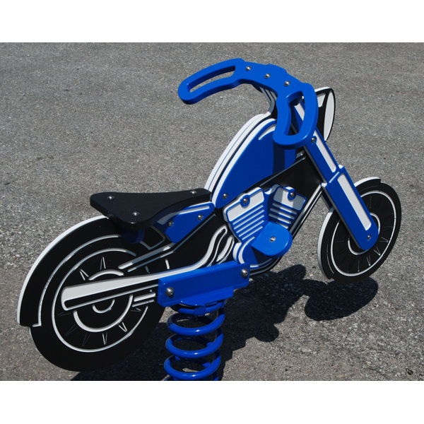 Kidstuff Playsystems, Inc. Spring Motorcycle | Wayfair
