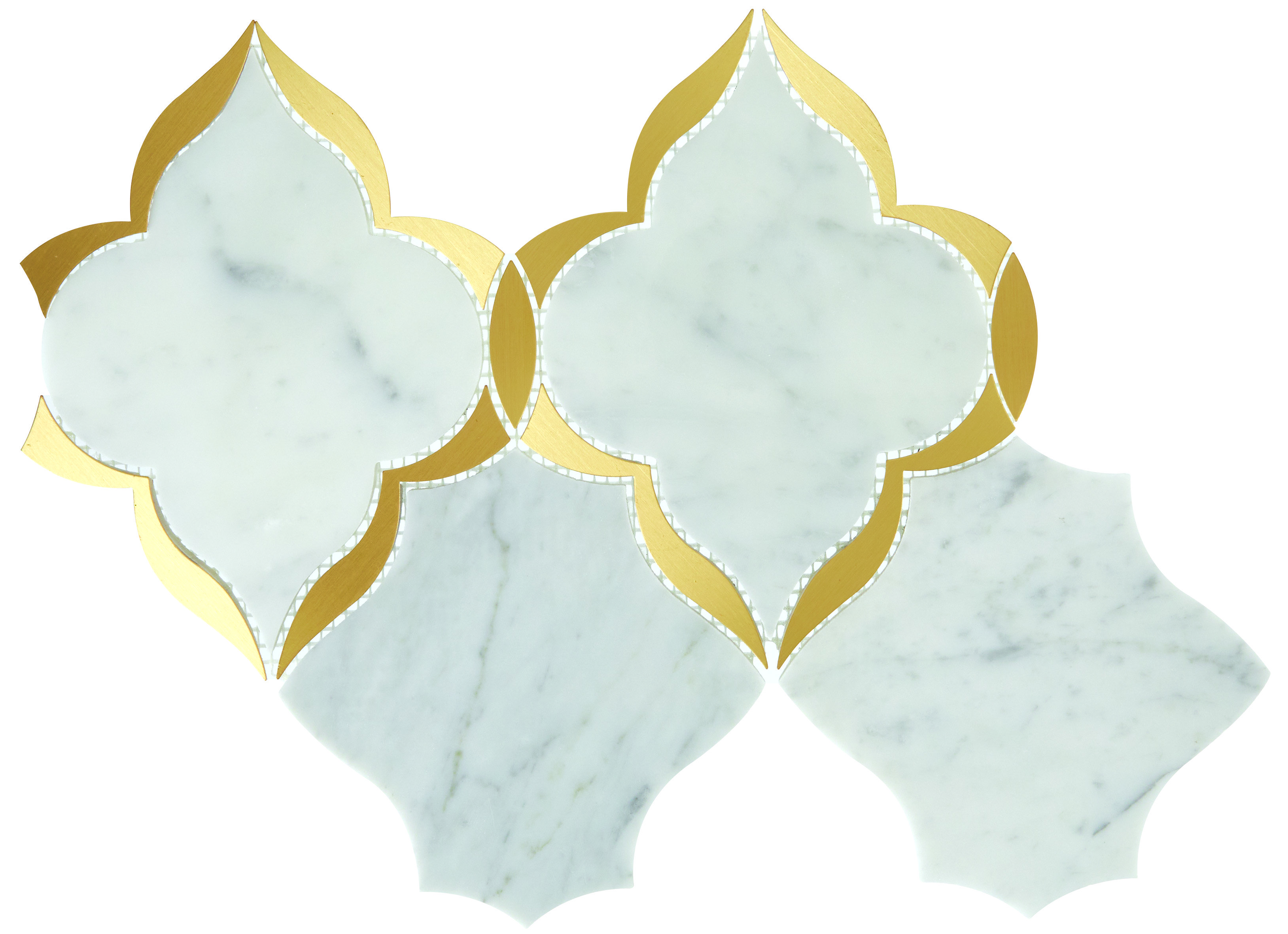 Daltile Natural Stone Arabesque Mosaic Tile | Wayfair