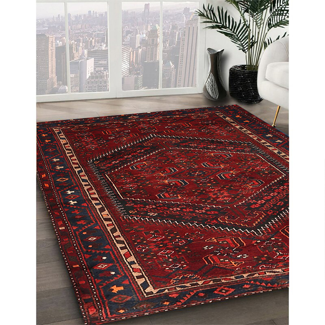 Bungalow Rose Red Rug | Wayfair