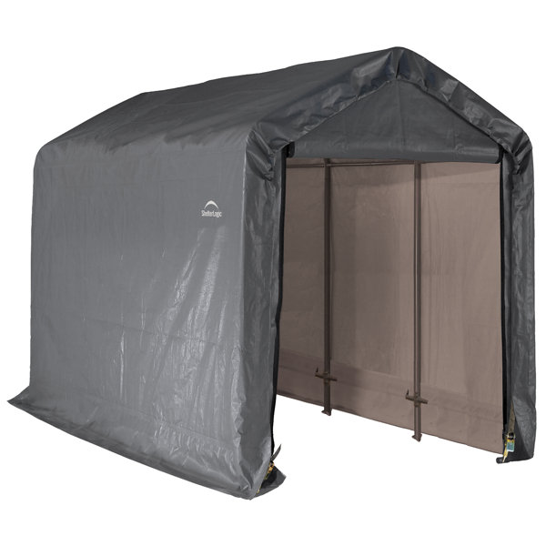 ShelterLogic 6 ft. W x 12 ft. D Portable Storage Shed & Reviews | Wayfair