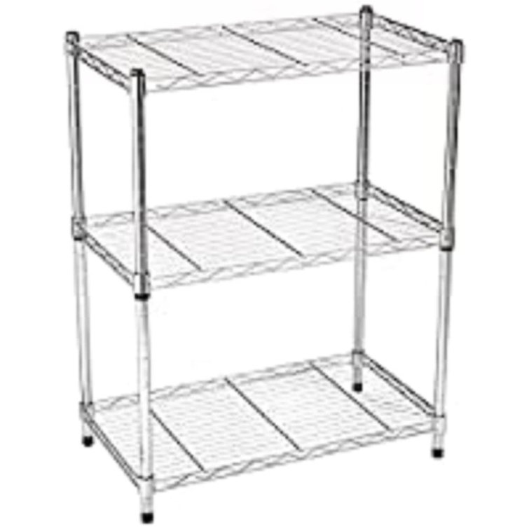 Rebrilliant Resto 34Cm 3 Shelf Shelving Unit | Wayfair.co.uk