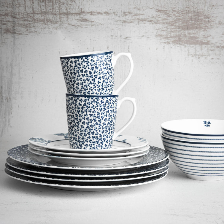 Laura Ashley Bone China Dinnerware - Set of 16 | Wayfair.co.uk