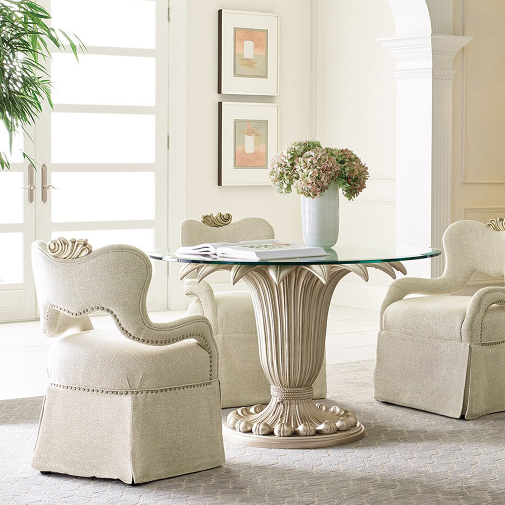 Caracole Compositions Fontainebleau Upholstered Platform 4 Piece ...