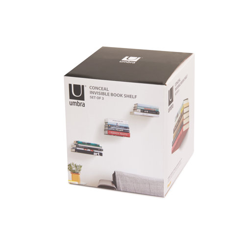 Umbra Conceal 3 Piece Metal Accent Shelf & Reviews | Wayfair