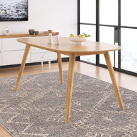 AllModern Bray 35" Solid Oak Dining Table & Reviews | Wayfair