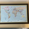 Home Magnetics Framed Magnetic Travel World Map & Reviews | Wayfair