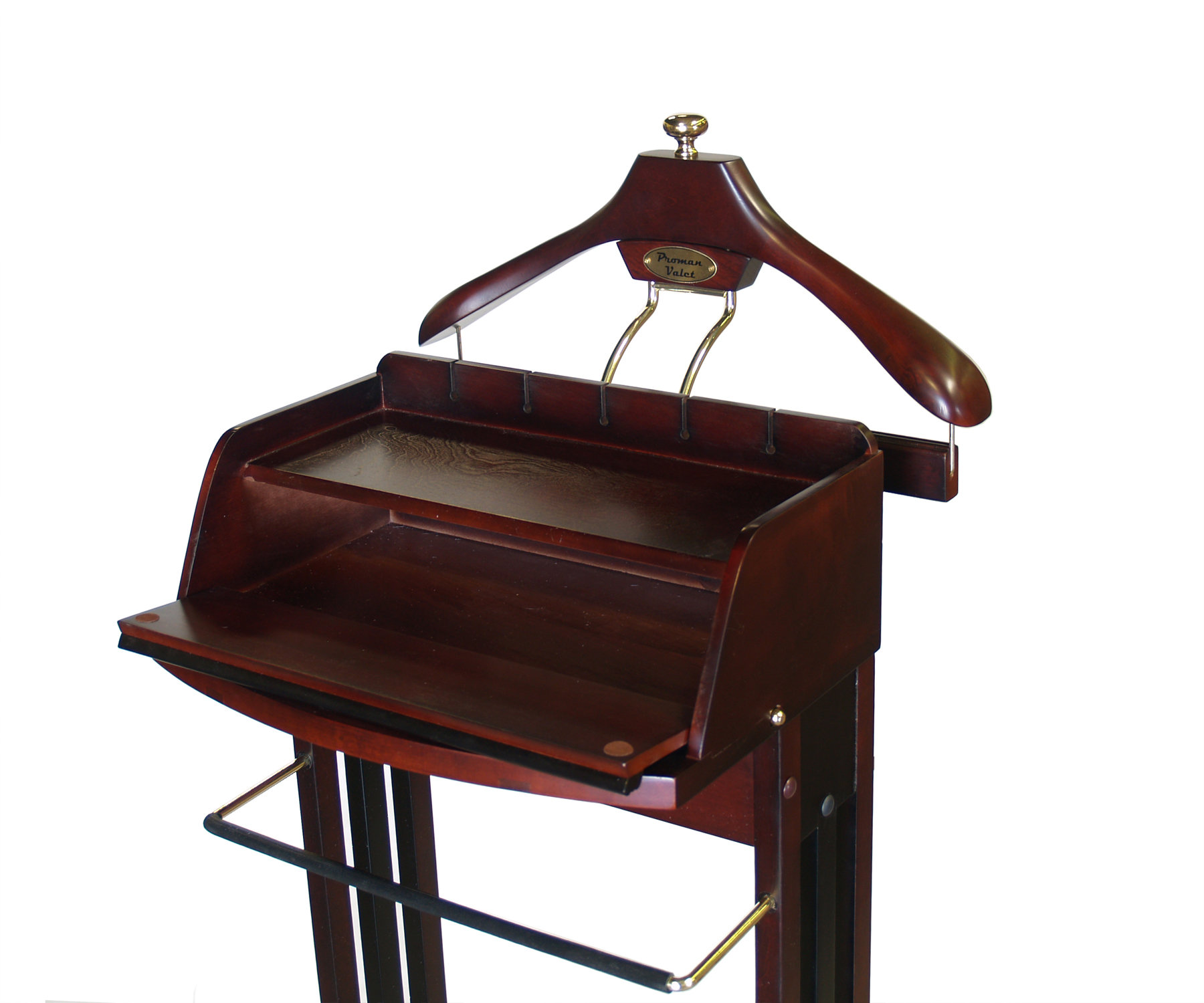 Proman 19'' Wide Wood Freestanding Valet Stand & Reviews | Wayfair