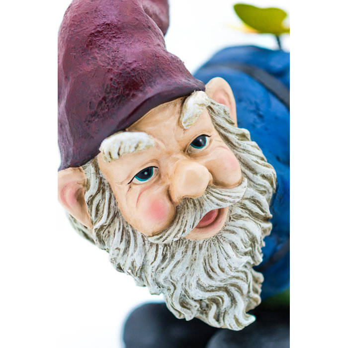 Hi-Line Gift Ltd. Gnome Mooning Statue & Reviews | Wayfair