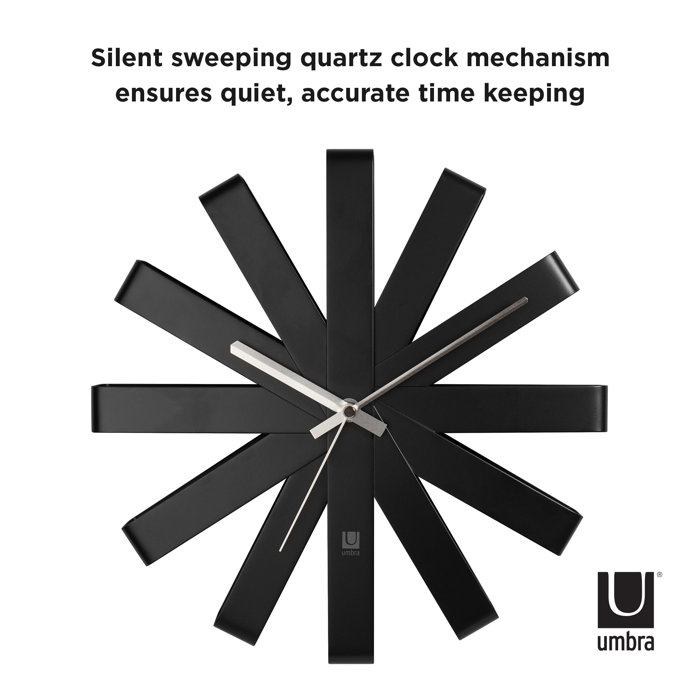 Umbra Metal Wall Clock & Reviews | Wayfair