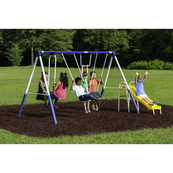 XDP Recreation Play All Day Swing Set & Reviews | Wayfair