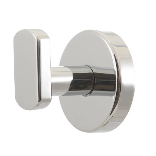 PreferredBathAccessories Anello Glass Mounted Robe Hook & Reviews | Wayfair