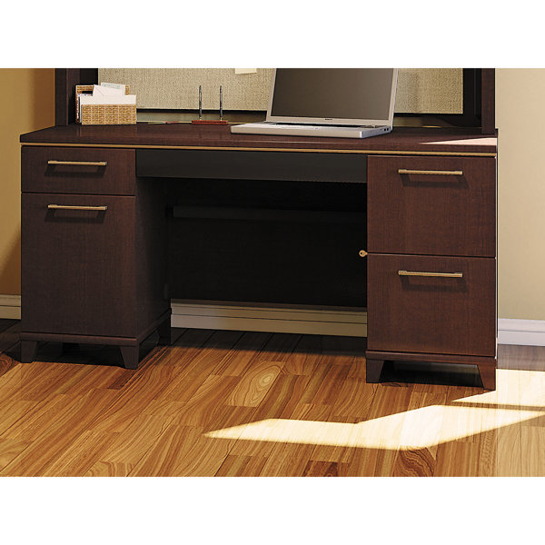 Bush Business Furniture Enterprise Executive Desk & Reviews | Wayfair