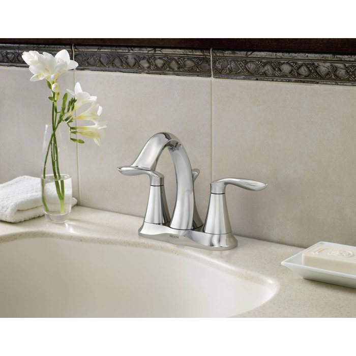 Moen Eva Centerset Bathroom Faucet with Drain Assembly & Reviews | Wayfair