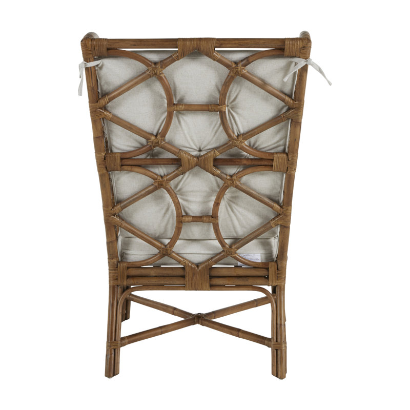 Gabby Watson Rattan Wingback Chair & Reviews | Wayfair