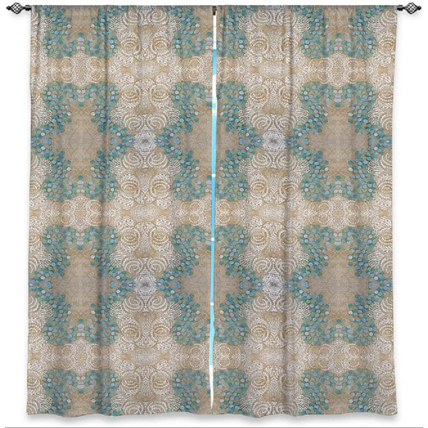 Bungalow Rose Polyester Curtain | Wayfair