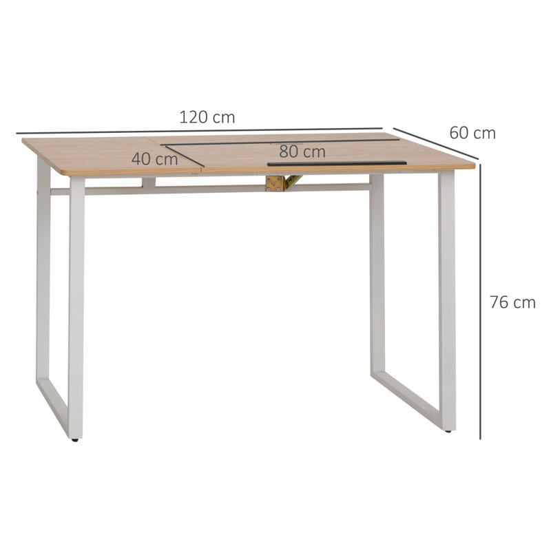 Ebern Designs Alenda 47.25'' Desk & Reviews | Wayfair