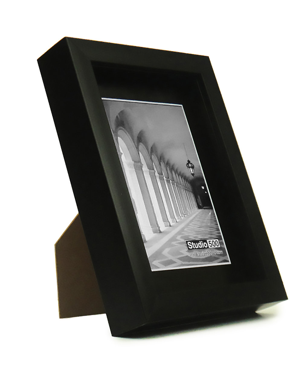 Studio 500 Traditional Collection Wood Shadow Box Picture Frame ...
