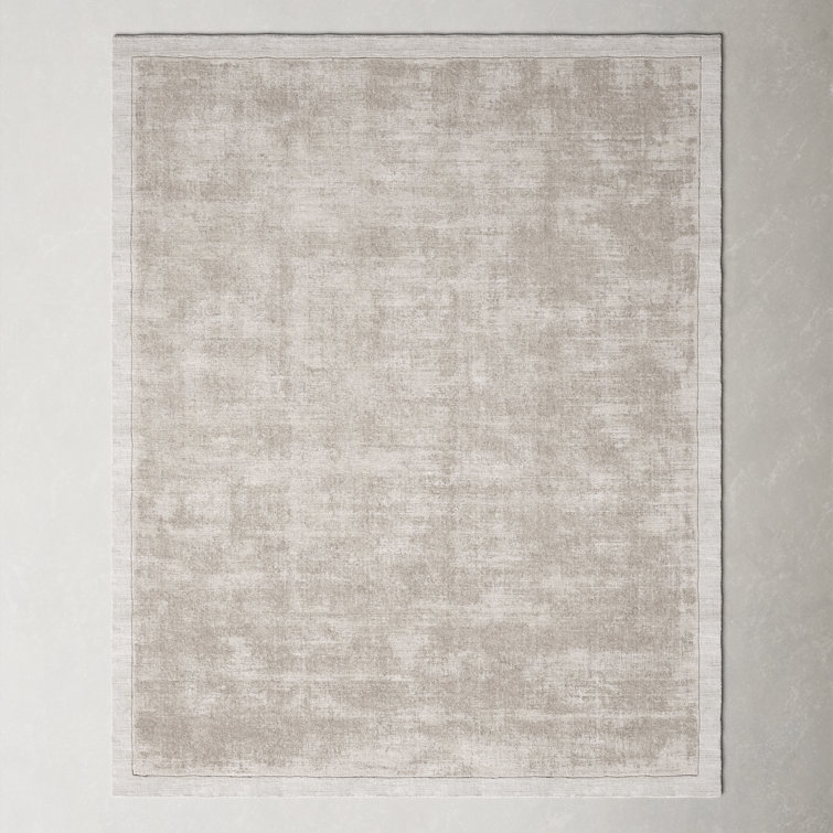 MCKINLEY Handmade Viscose Taupe Rug & Reviews | AllModern