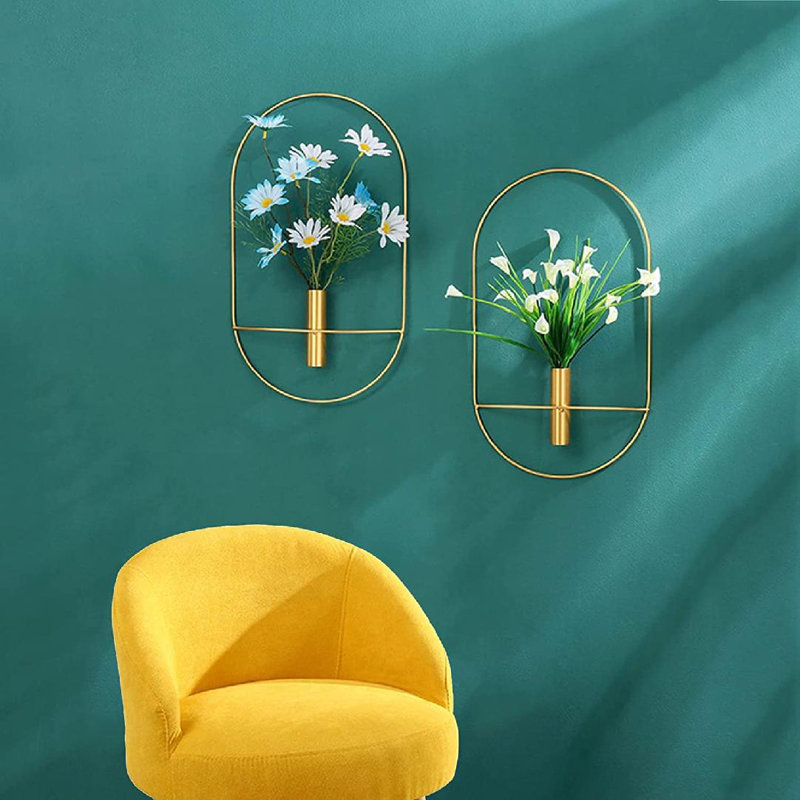 Picturesque, Trendy and Attractive Flower Wall Vases - Home Wall Art Decor