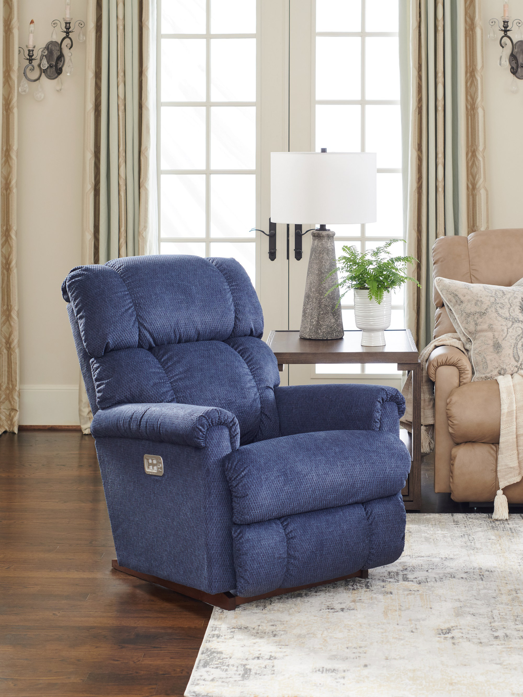 La Z Boy Pinnacle Power Rocking Recliner With Headrest Reviews Wayfair La Z Boy Pinnacle Power Rocking Recliner With Headrest Reviews Wayfair