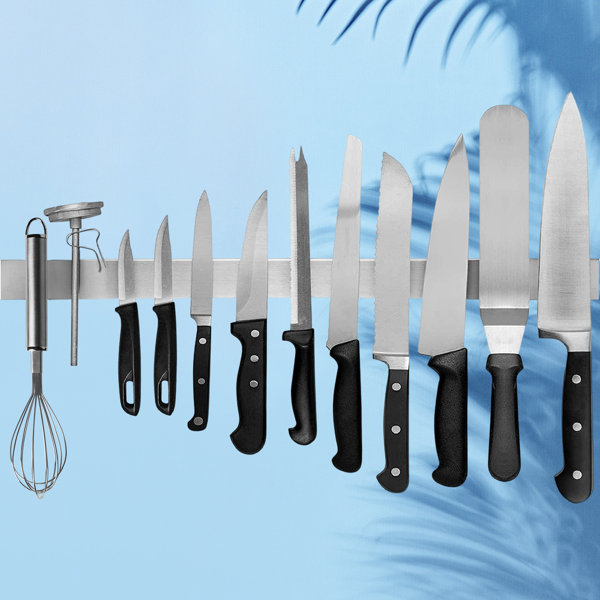 qxttech Stainless Steel Magnetic Knife Bar With Multipurpose Use As ...