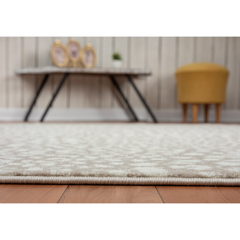 Dakota Fields Performance Cream Rug & Reviews | Wayfair