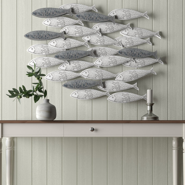 Dovecove School of Fish Wall Décor & Reviews | Wayfair