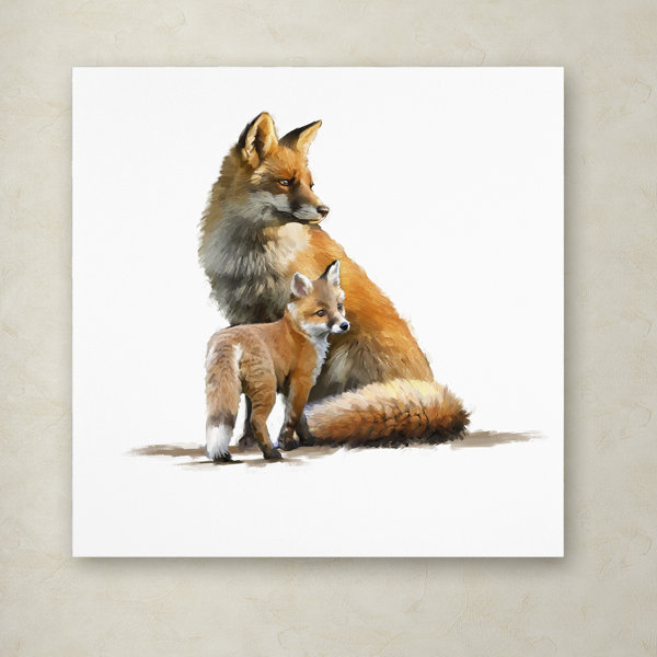 Trademark Art The Macneil Studio Fox by The Macneil Studio - Print on ...